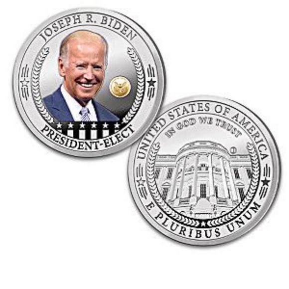 The Hamilton Collection | Other | Joe Biden Proof Coin | Poshmark